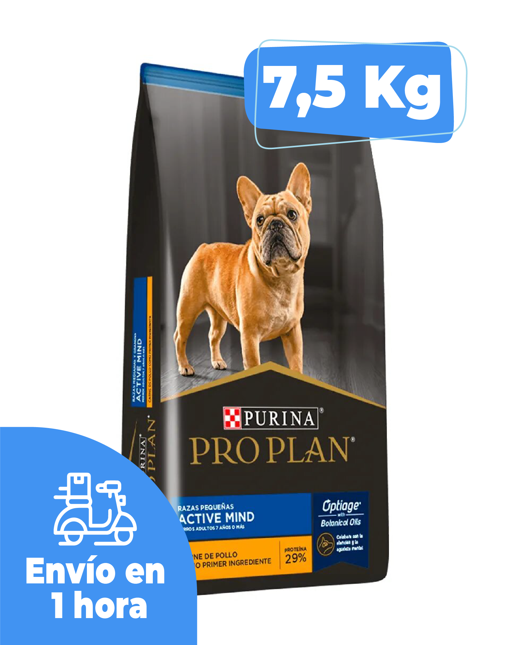 Pro Plan Perro Activemind Senior Pequeño +7 años – 7,5 Kg ENVÍOS YA – VLM