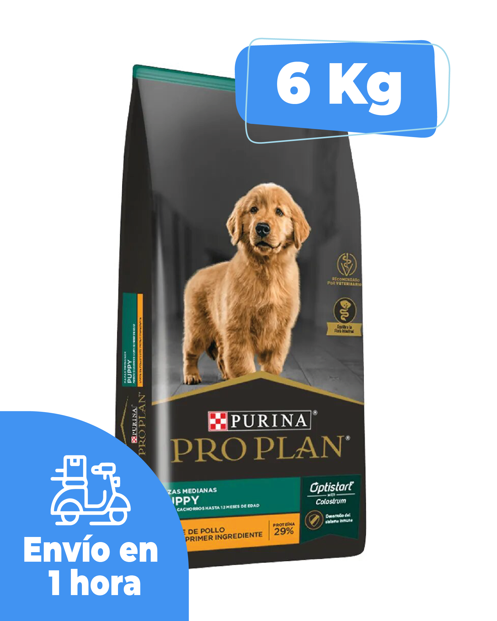 Pro Plan Perro Cachorro Mediano 6 Kg ENVÍOS YA – VLM