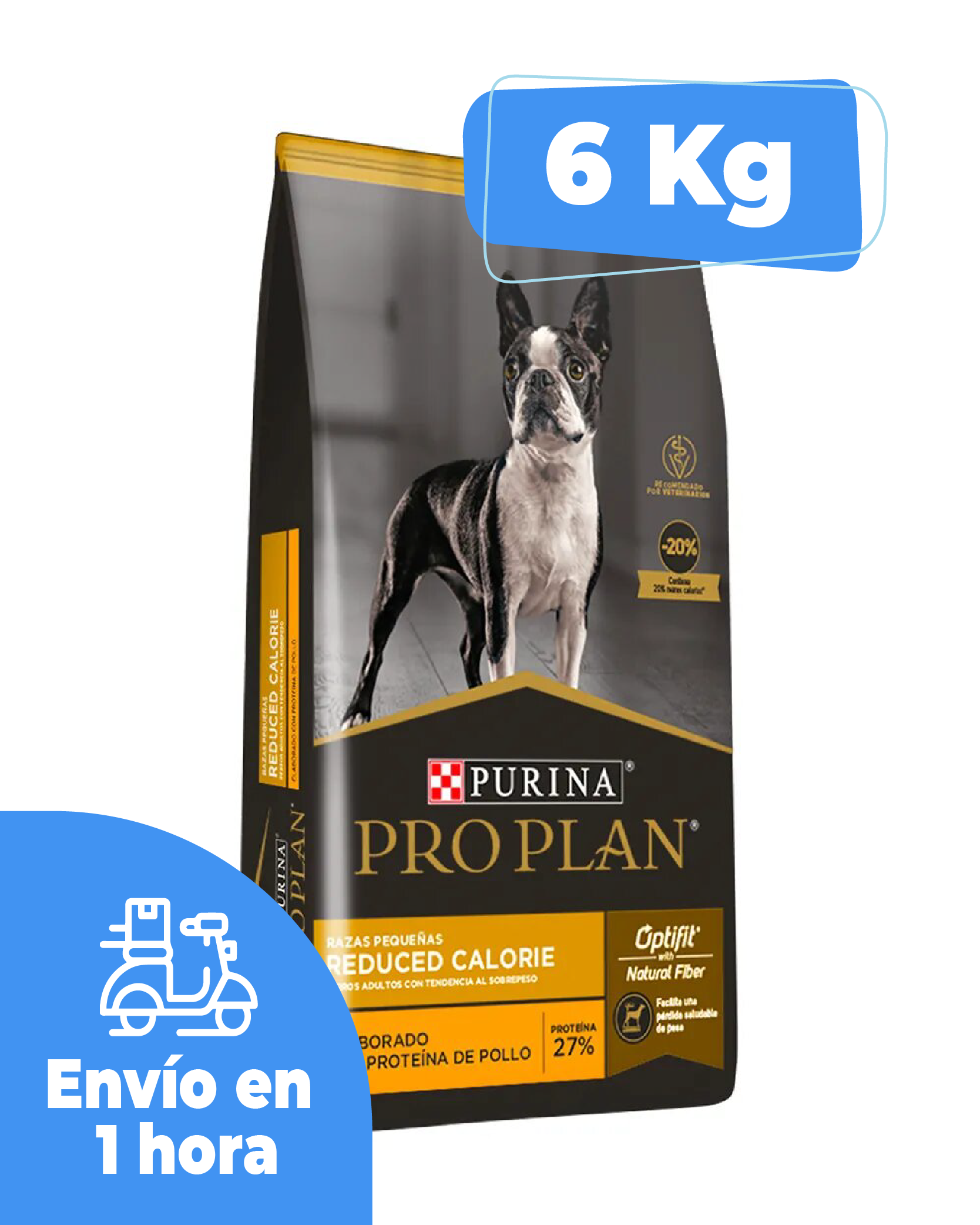 Pro Plan Perro Pequeño Reduced Calories – 6 Kg ENVÍOS YA – VLM